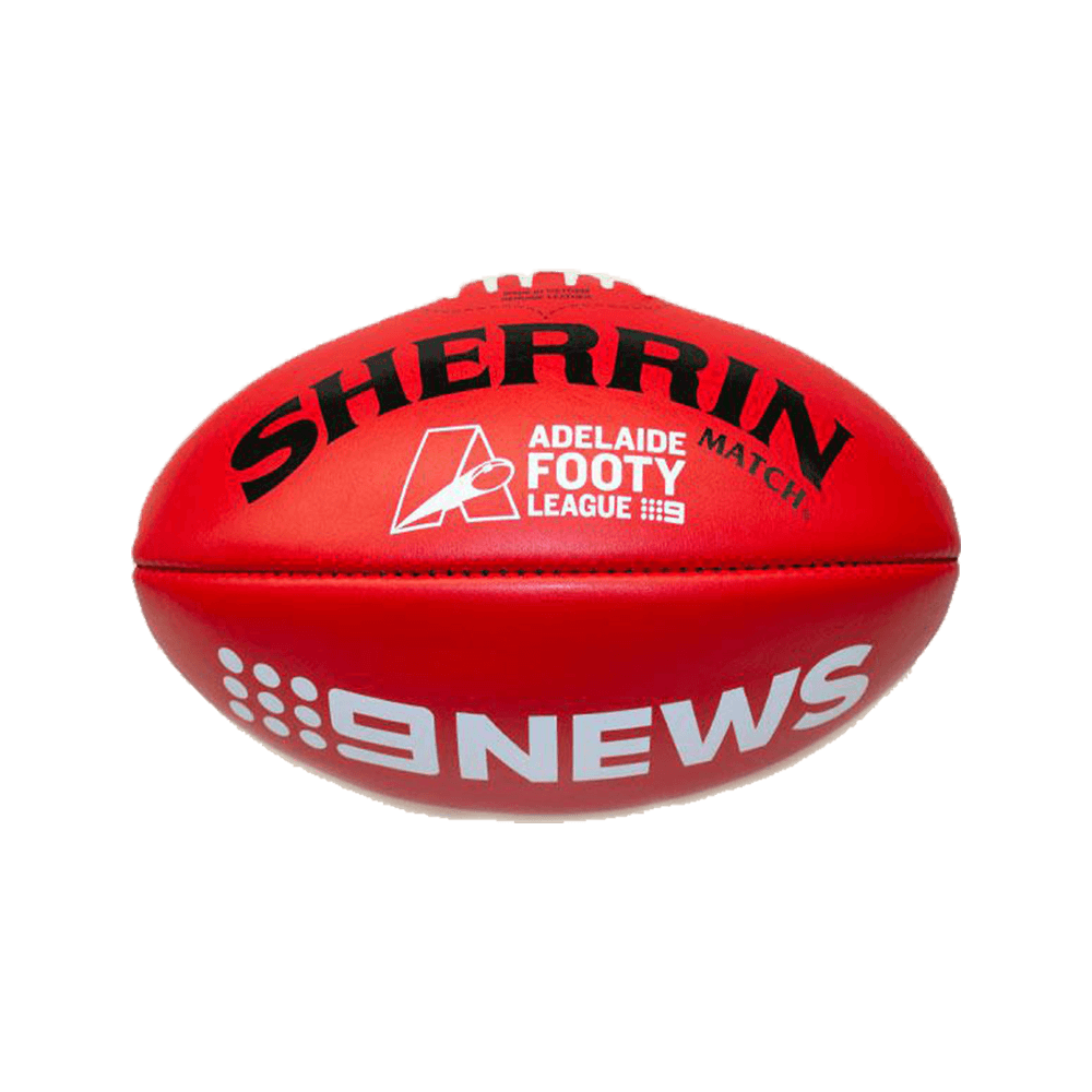 KB Game Ball Red Size 5 SANFL – Club Medical